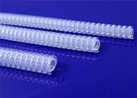 China Kink Resistance Silicone Medical Products , Transparent Corrugated Breathing Tube for sale
