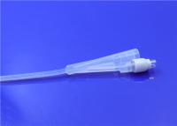 China Different Size Silicone Urinary Catheter , Two Way Catheter With X Ray Line for sale