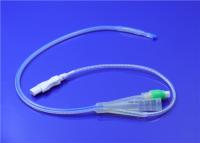 China Soft Temperature Sensor 2 Way Silicone Foley Catheter Sterile Thermometric for sale