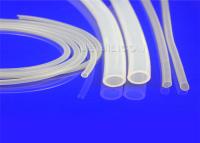 China Non Toxic Extruded Silicone Rubber Tubing No Contamination Aging Resistance for sale