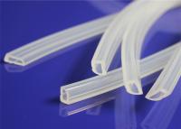 China LED Strip Light Transparent Rubber Tube High Flexibility Non Cracking for sale