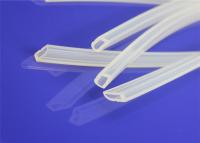China LED Strip Light Transparent Rubber Tube High Flexibility Non Cracking for sale