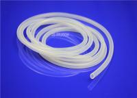 China Flexible Silicone Tubing Chemical Resistance , Transparent White Soft Silicone Tubing for sale