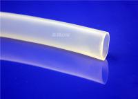 China Flexible Silicone Tubing Chemical Resistance , Transparent White Soft Silicone Tubing for sale
