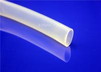 China Flexible Silicone Tubing Chemical Resistance , Transparent White Soft Silicone Tubing for sale