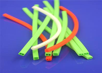 China LFGB Colorful Silicone Rubber Strips High Pressure Bond Mouth Level Off for sale