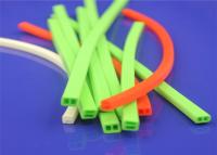 China LFGB Colorful Silicone Rubber Strips High Pressure Bond Mouth Level Off for sale
