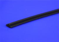 China Black Silicone Rubber Strips Elasticres Ilience Good Sealing Performance for sale