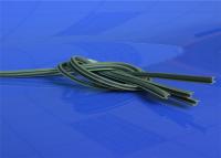 China Black Silicone Rubber Strips Elasticres Ilience Good Sealing Performance for sale