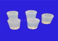 China No Odor Moulded Rubber Parts Colorfast , Transparent Silicone Rubber Plugs for sale