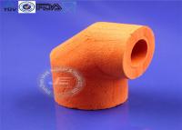 China Red OEM Molded Silicone Parts New Design Open Cell Foam Tube Type for sale