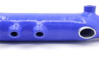 China Blue Elbow Automotive Silicone Hoses Solvents Resistance Water Repellent for sale
