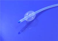 China Integrated Bend Tip Indwelling Bladder Catheter , Silastic Foley Catheter for sale