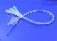 China Integrated Bend Tip Indwelling Bladder Catheter , Silastic Foley Catheter for sale