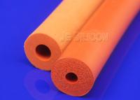China Silicone Sponge Small Diameter Foam Tube , Closed Cell Round Foam Tube for sale