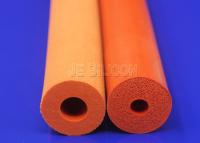 China Silicone Sponge Small Diameter Foam Tube , Closed Cell Round Foam Tube for sale