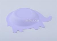 China Elephant Shape Silicone Baby Products ,  FDA Approved Silicone Toddler Plates for sale