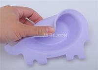 China Elephant Shape Silicone Baby Products ,  FDA Approved Silicone Toddler Plates for sale