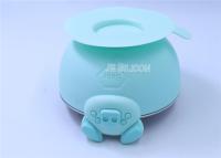 China Non Stick Silicone Suction Bowl Dishwasher Microwave Safe Easy Cleaning for sale