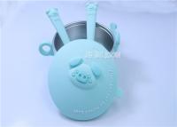 China Customized Silicone Baby Products , Silicone Suction Baby Plate With Spoon for sale