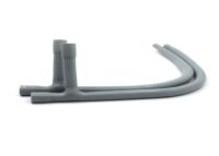 China Smooth Automotive Silicone Hoses No Contamination Artificial Winding Rubber for sale