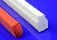 China Multi Functional Silicone Sponge Rubber Strips Thermotolerant Fuel Resistant for sale