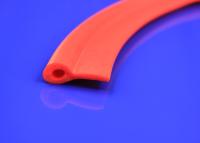 China Ecofriendly Edge Guard Silicone Foam Strip , Soft Silicone Rubber Window Seal for sale
