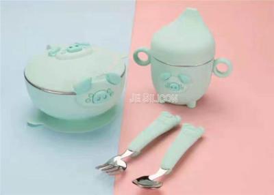 China BPA Free Silicone Baby Products , Blister Package Silicone Toddler Bowl for sale