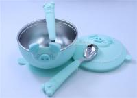 China BPA Free Silicone Baby Products , Blister Package Silicone Toddler Bowl for sale