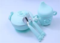 China BPA Free Silicone Baby Products , Blister Package Silicone Toddler Bowl for sale