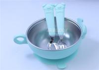 China BPA Free Silicone Baby Products , Blister Package Silicone Toddler Bowl for sale