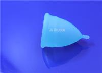 China Washable Healthy Silicone Menstrual Cup , Collapsible Diva Cup Free Sample for sale