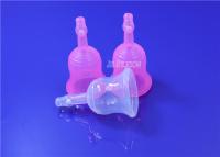 China Women Medical Grade Silicone Menstrual Cup Health Care No Transverse Sliding for sale