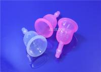 China Women Medical Grade Silicone Menstrual Cup Health Care No Transverse Sliding for sale