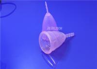 China Custom Feminine Hygiene Product , Lady Menstrual Cup Side Leakage Prevention for sale