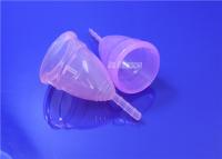 China Custom Feminine Hygiene Product , Lady Menstrual Cup Side Leakage Prevention for sale