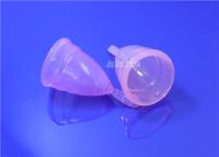 China Custom Feminine Hygiene Product , Lady Menstrual Cup Side Leakage Prevention for sale