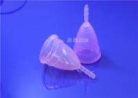 China Custom Feminine Hygiene Product , Lady Menstrual Cup Side Leakage Prevention for sale