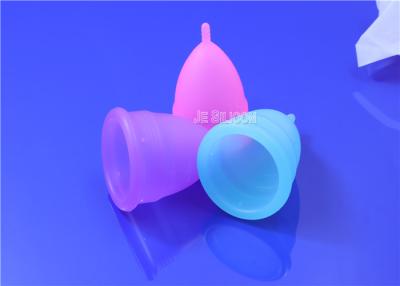 China Replaceable Medical Grade Silica Gel Lady Menstrual Cup Organic Collapsible for sale