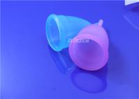 China Replaceable Medical Grade Silica Gel Lady Menstrual Cup Organic Collapsible for sale