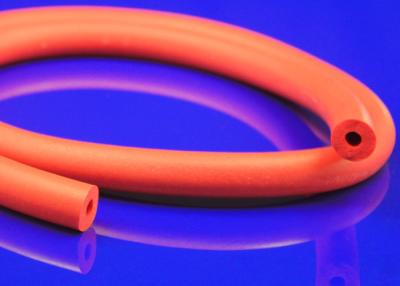 China Grey Antioxidant Heat Resistant Silicone Foam Tube Vulcanization Extrusion for sale