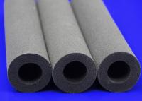 China Grey Antioxidant Heat Resistant Silicone Foam Tube Vulcanization Extrusion for sale