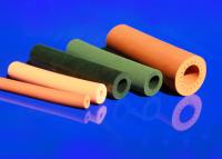 China Insulation Silicone Foam Tube Excellent Tensile Strength Cloth Marks Sheet Surface for sale