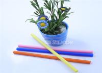 China Colorful Environmental Food Grade Silicone Straws For Home Party Barware for sale