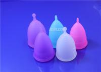 China LFGB Hypoallergenic Silicone Menstrual Cup 12 Hour Capacity Harmless for sale