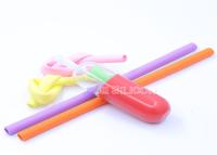 China LFGB Soft No Smell Bendable Silicone Straws Easy Clean Strong Sealing for sale