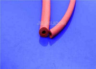 China Fire Resistant Silicone Foam Tube Shore 10A-80A 10~30 Degrees Hore Hardness for sale