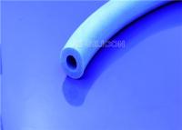 China Durable Flexible Silicone Sponge Tube Extrusion Pipe Hoses Shore 10A-40A Hardness for sale