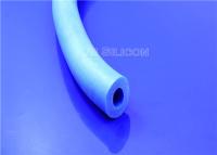 China Durable Flexible Silicone Sponge Tube Extrusion Pipe Hoses Shore 10A-40A Hardness for sale