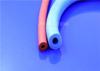 China Durable Flexible Silicone Sponge Tube Extrusion Pipe Hoses Shore 10A-40A Hardness for sale